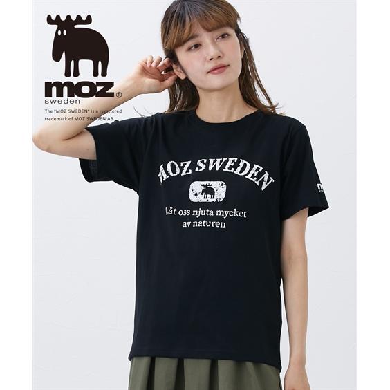 ニッセン Tシャツ カットソー レディース moz モズ ロゴ プリント M/L nissen : ニッセン Yahoo!店 - 通販 - Yahoo!ショッピング