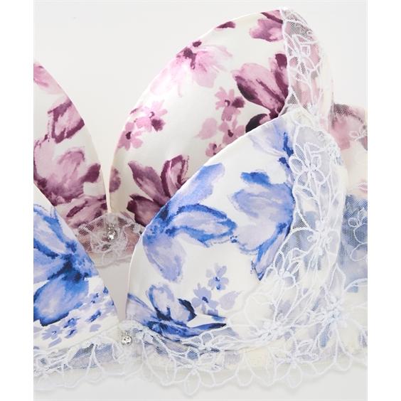 ニッセン ブラジャー ショーツ セット レディース ウォーターリリー ブラショーツ 女性 インナー パンツ パンティ G75_L〜H85_LL nissen : ニッセン Yahoo!店 ...