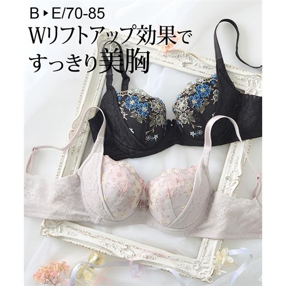 ニッセン ブラジャー レディース 下垂防止 バストホールド リフトアップ ワイヤー入り 女性 インナー E70/E75/E80 nissen : ニッセン Yahoo!店 - 通販 ...