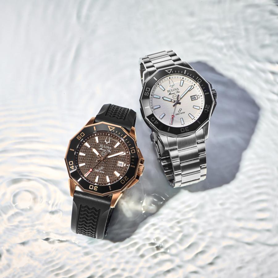 BULOVA 【ご購入特典つき】ブローバ 腕時計 メンズ 98B421 マリンスター シリーズC プレシジョニストクオーツ : 銀座 日新堂 ...