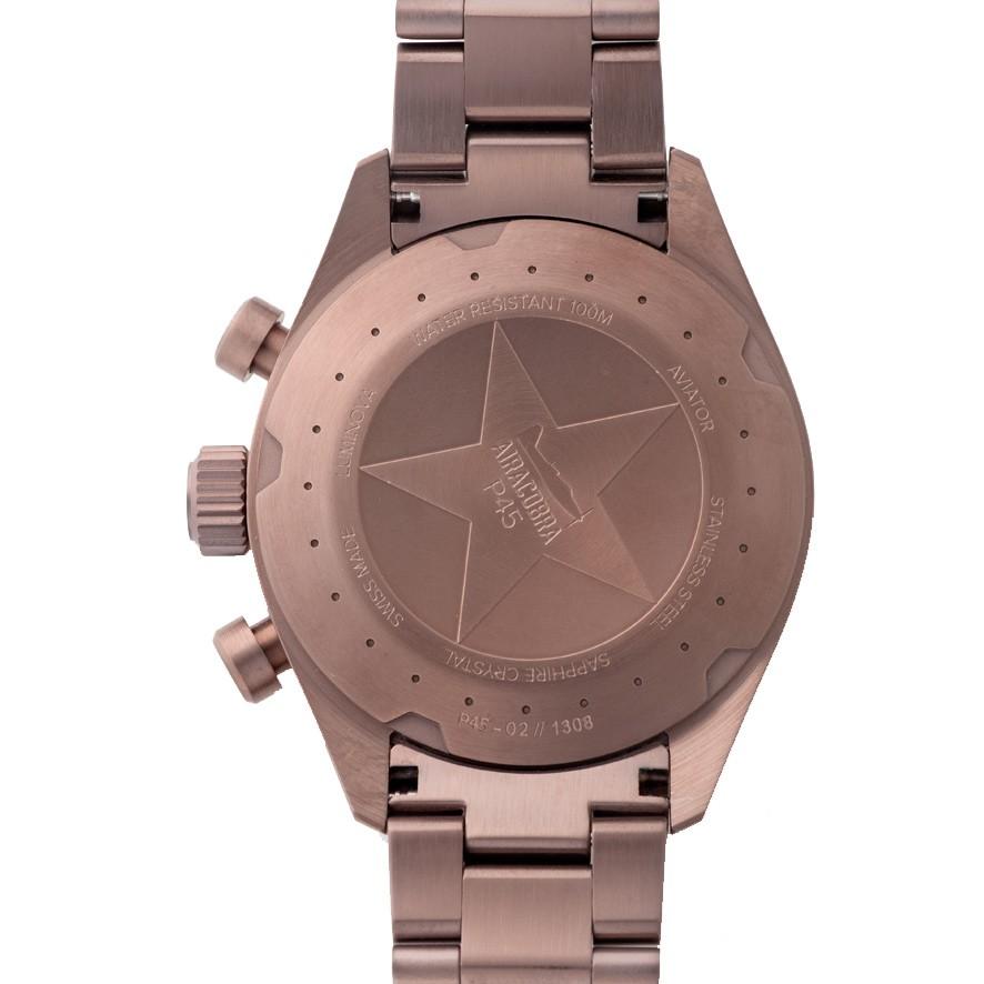 アビエイター メンズ腕時計【ご購入特典つき】エアラコブラP45クロノグラフ V.2.25.8.172.5 : 銀座 日新堂 Yahoo!店 ...