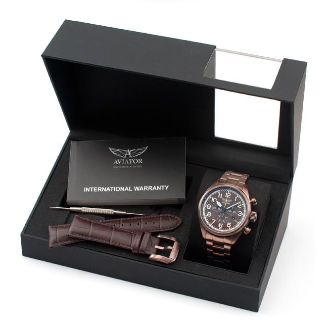 アビエイター メンズ腕時計【ご購入特典つき】エアラコブラP45クロノグラフ V.2.25.8.172.5 : 銀座 日新堂 Yahoo!店 ...