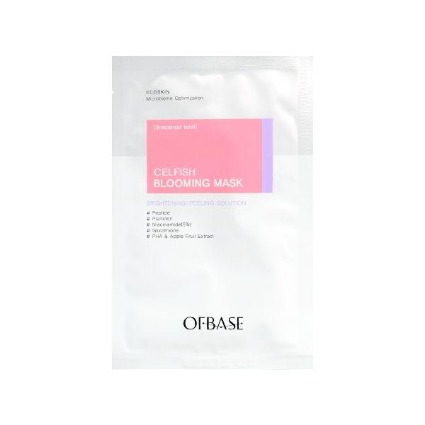 【使用期限2025.11.16】シートマスク OFBASE オブベース セルフィッシュ ブルーミングマスク(BN/PL)25g×1枚入 韓国 ...