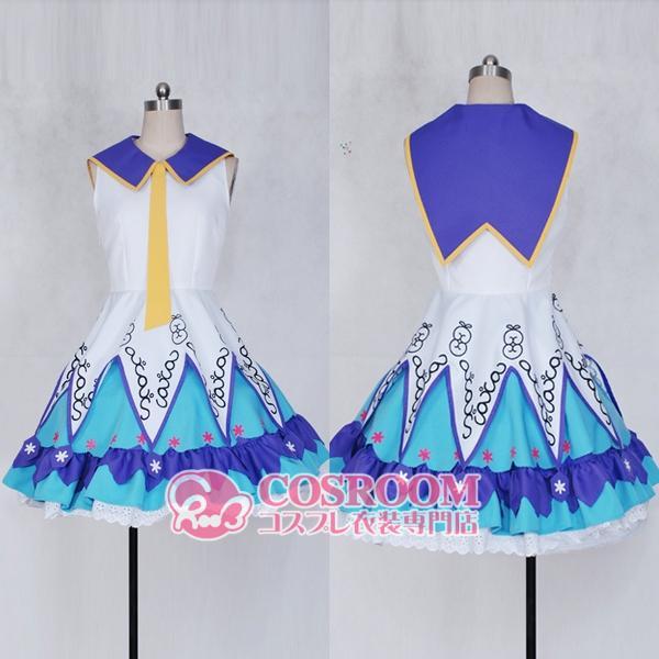 VOCALOID 初音ミク 2014年 雪ミク コスプレ衣装 cosplay仮装 ウィッグ追加可能 イベント クリスマス ハロウィン ステージ 文化祭 学園祭 : Nitens - 通販 ...