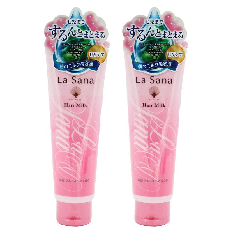 La Sana ラサーナ 海藻 スムース ヘア ミルク フローラル&フルーティの香り 120g 2個セット 送料無料 : 日楽家 - 通販 - Yahoo!ショッピング