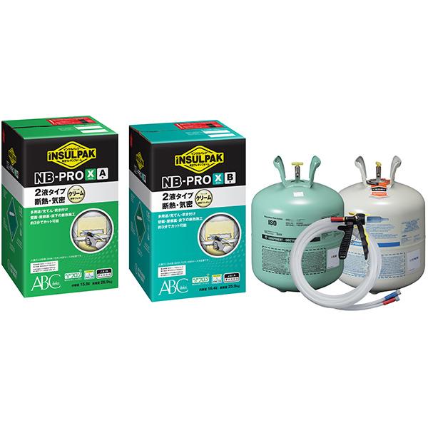 簡易発泡硬質ウレタンフォーム NB-PRO／X 1セット エービーシー商会 : 日曜左官エムケー工芸 - 通販 - Yahoo!ショッピング