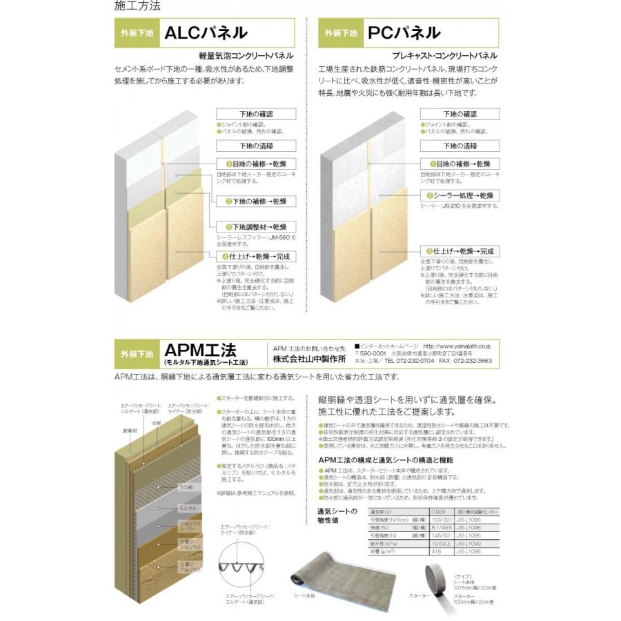 ジョリパットネオインフィニティJQ-620 標準色各色 アイカ工業 : 日曜左官エムケー工芸 - 通販 - Yahoo!ショッピング