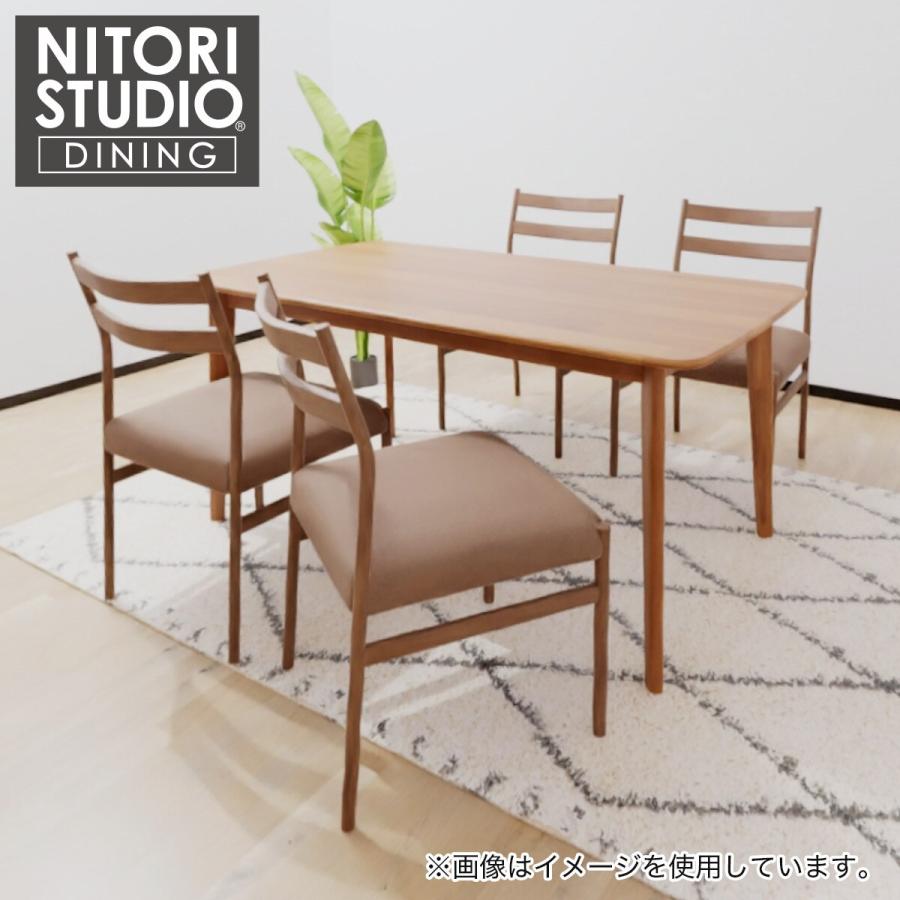 ダイニングテーブル5点セット(T-01 150 MBR/C-34 MBR/AQ-BR) ニトリ : 0000004008062-2110100002113 : ニトリ Yahoo!店 - 通販 ...