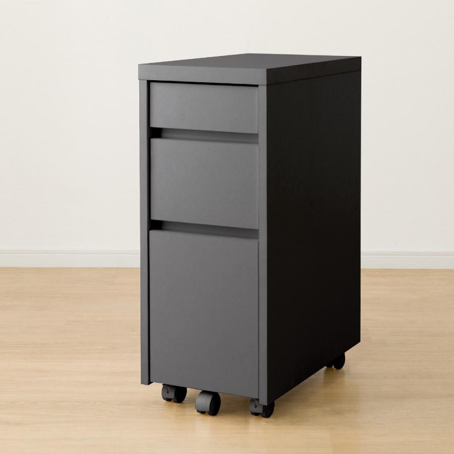 コンパクトデスク+上棚＋ワゴン＋シェルフセット(ES23 BK/NV) ニトリ : 0000006545145-0000000000004 : ニトリ Yahoo!店 - 通販 - Yahoo ...