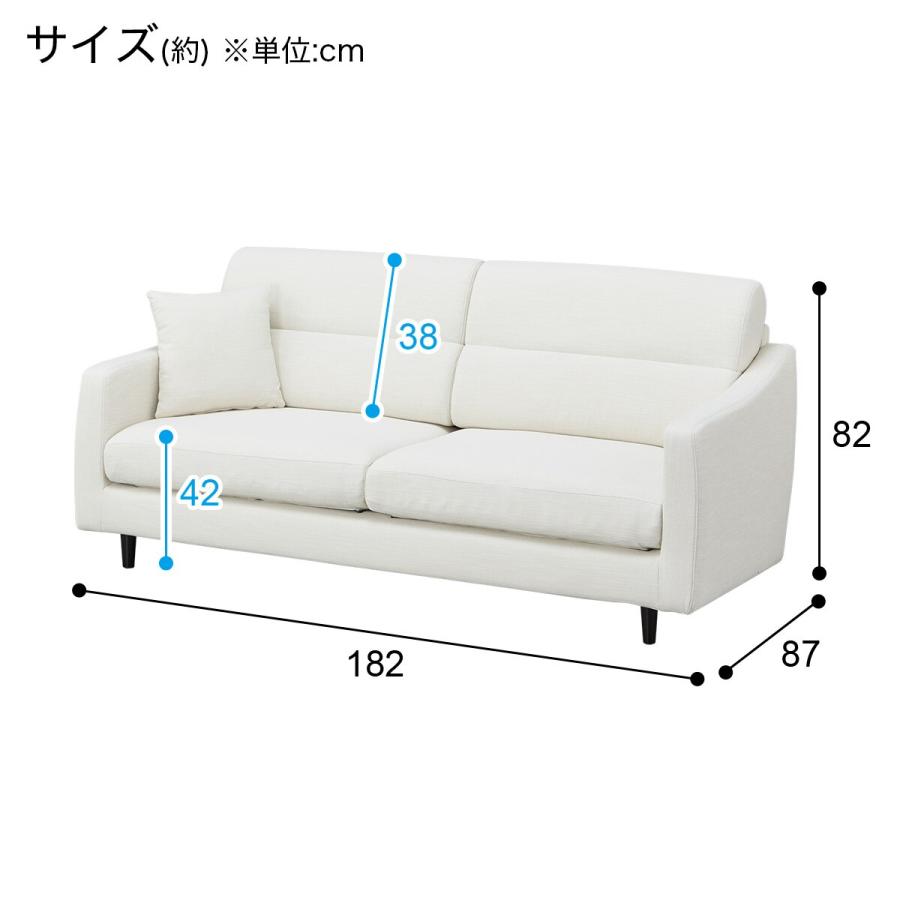 ニトリ ソファー ソファ 3人掛け 布張りソファ(NP A4R FC DR-IV ニトリ ソファー ソファ 3人掛け 布張りソファ(NP A4R FC DR-IV