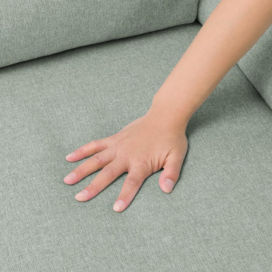 2人用布張りソファ( MK02 KD LGR) ニトリ :1150179:ニトリ Yahoo!店 - 通販 - Yahoo!ショッピング