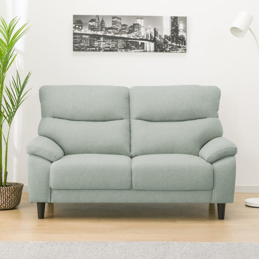 2人用布張りソファ( MK02 KD LGR) ニトリ :1150179:ニトリ Yahoo!店 - 通販 - Yahoo!ショッピング