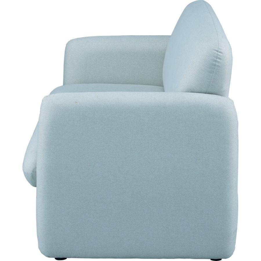 脚元に収納できるコンパクトソファ 布 (VS06 LBL) カジュアルソファ ローソファ ニトリ :1150187:ニトリ Yahoo!店 - 通販 - Yahoo!ショッピング