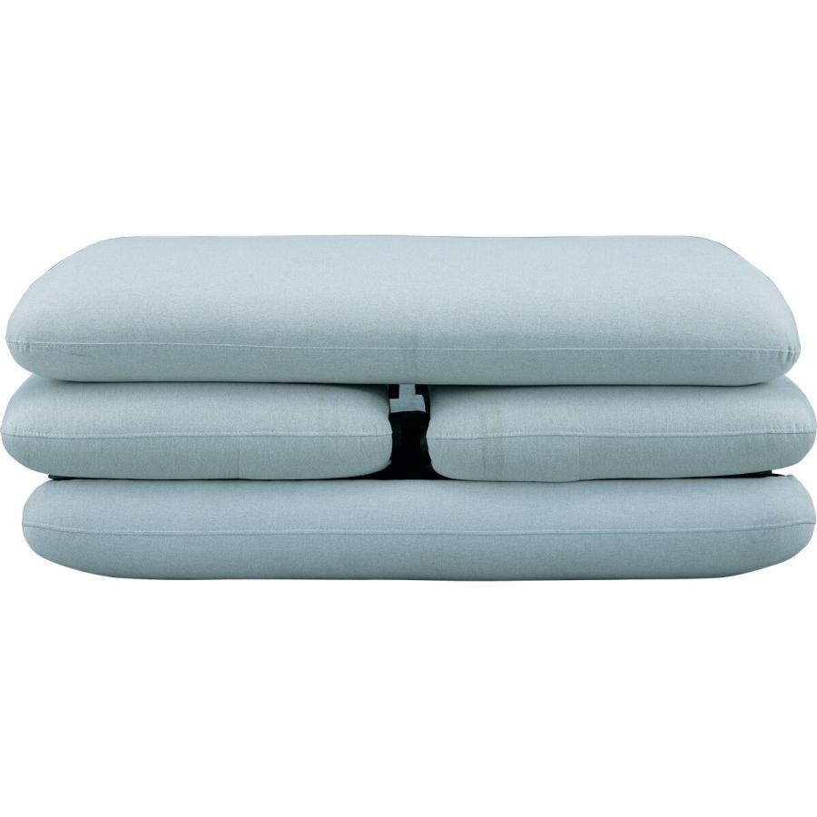 脚元に収納できるコンパクトソファ 布 (VS06 LBL) カジュアルソファ ローソファ ニトリ :1150187:ニトリ Yahoo!店 - 通販 - Yahoo!ショッピング