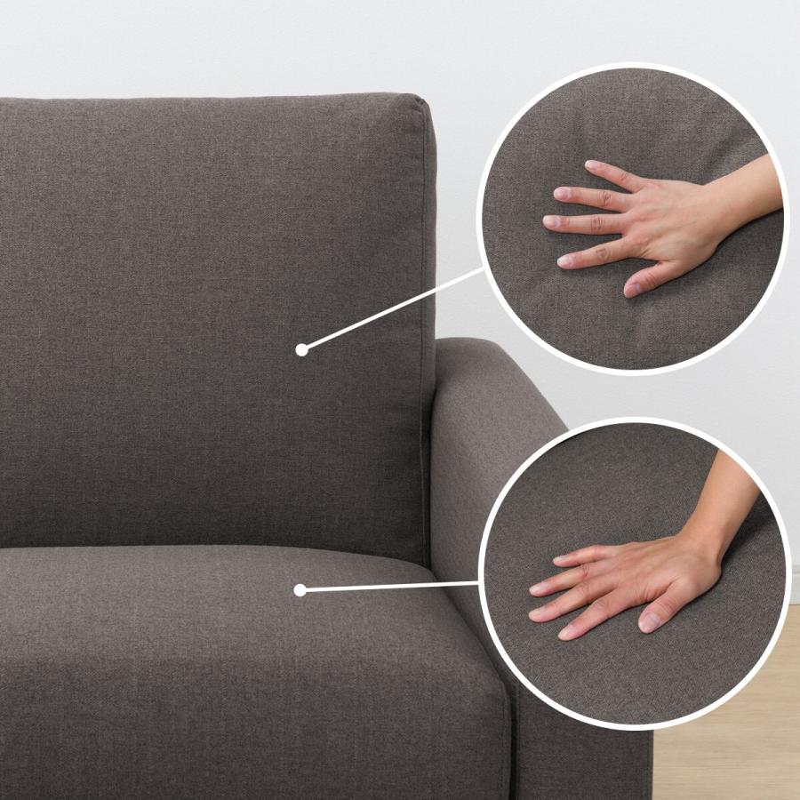 ニトリ 傷・汚れに強い布張りカウチソファ(CS02 NシールドH DGY) : ニトリ Yahoo!店 - 通販 - Yahoo!ショッピング