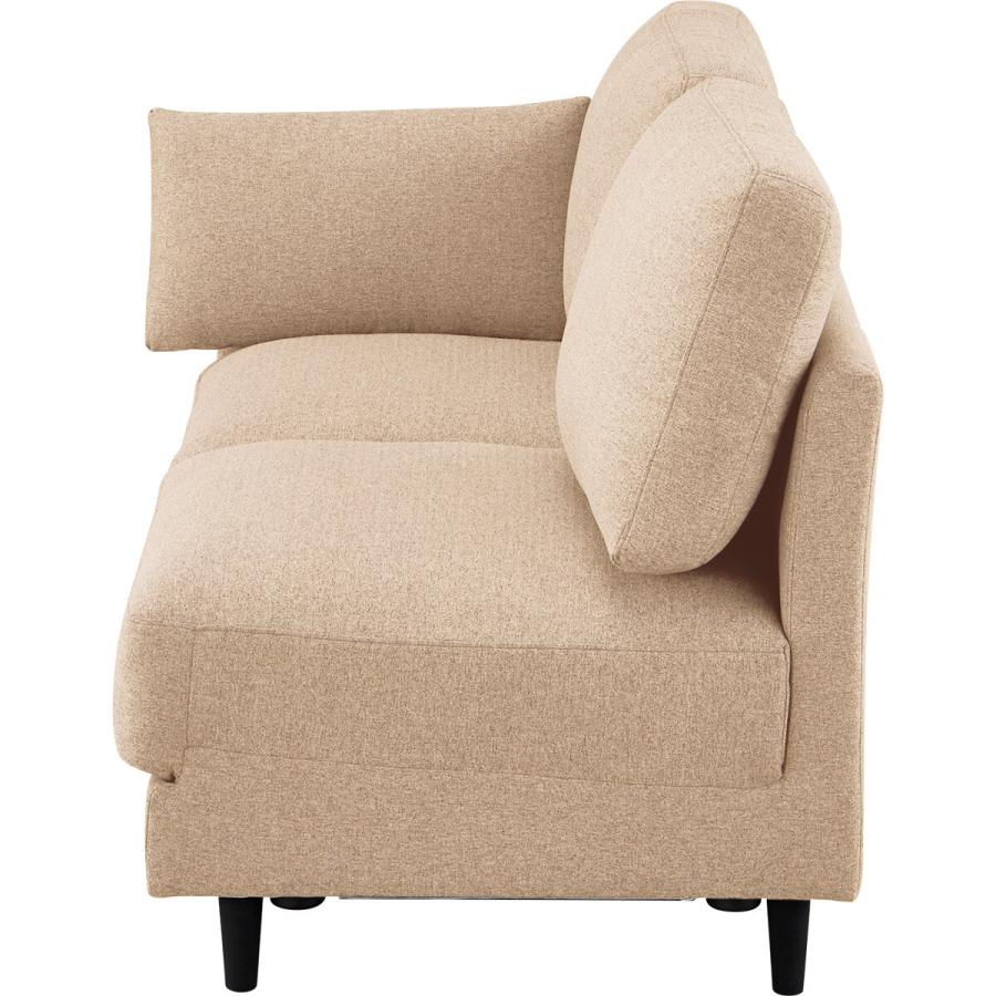 ニトリ 傷・汚れに強い片肘2人用布張りソファ(CS01 右肘 Nシールド布 H-BE) : ニトリ Yahoo!店 - 通販 - Yahoo!ショッピング