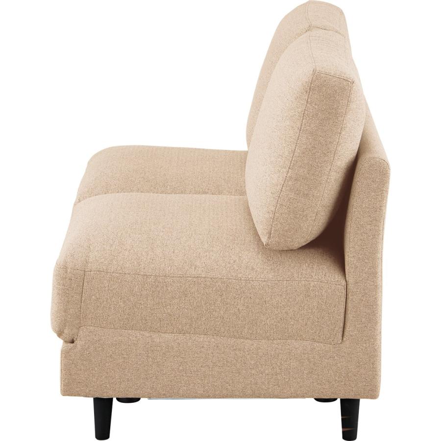 肘無し2人用布張りソファ(CS01 H-BE) ニトリ :1157732:ニトリ Yahoo!店 - 通販 - Yahoo!ショッピング