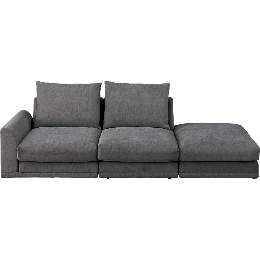 片肘3人用布張りローソファ(HM04 DGY) ニトリ : 1159720 : ニトリ Yahoo!店 - 通販 - Yahoo!ショッピング