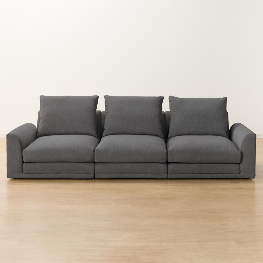 ニトリ ソファー ソファ 3人掛け 布張りローソファ(HM04 DGY) : ニトリ Yahoo!店 - 通販 - Yahoo!ショッピング