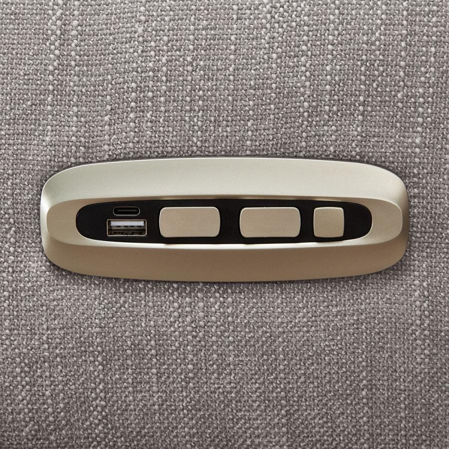 ニトリ 2人掛け電動布張りリクライニングソファ(LE09 2M LGY) : ニトリ Yahoo!店 - 通販 - Yahoo!ショッピング