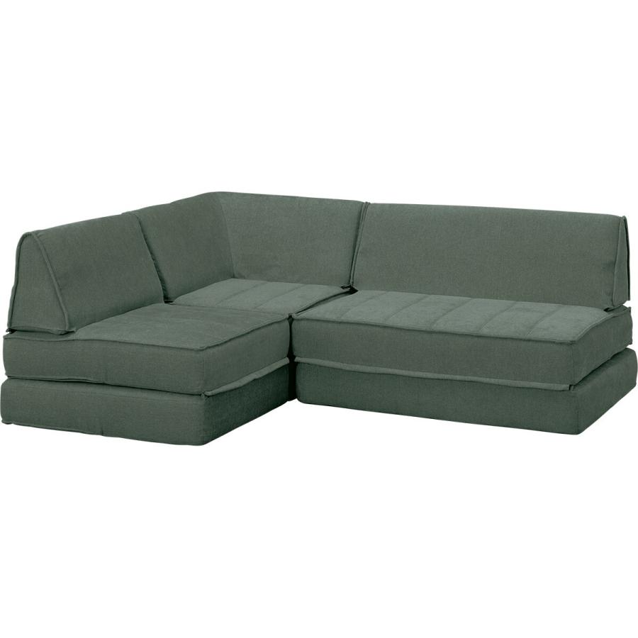 ニトリ ソファー ソファ 4WAY布張りソファ3点セット(XL08 GR) : ニトリ Yahoo!店 - 通販 - Yahoo!ショッピング