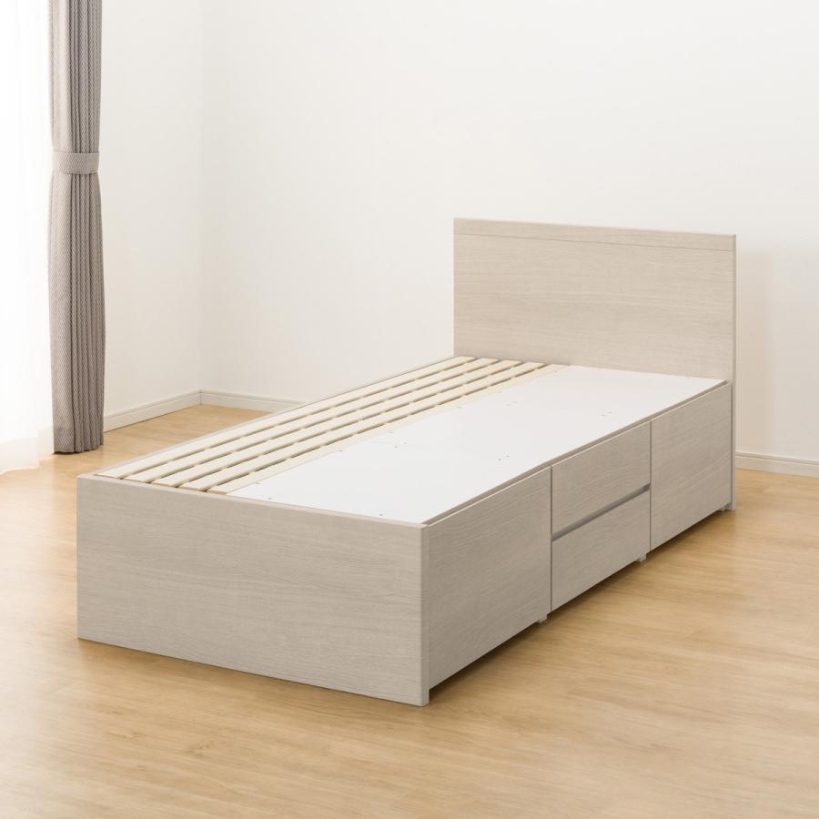 すのこシングルベッドフレーム (N-ジオF GY 40M-S) ニトリ :2069110:ニトリ Yahoo!店 - 通販 - Yahoo!ショッピング