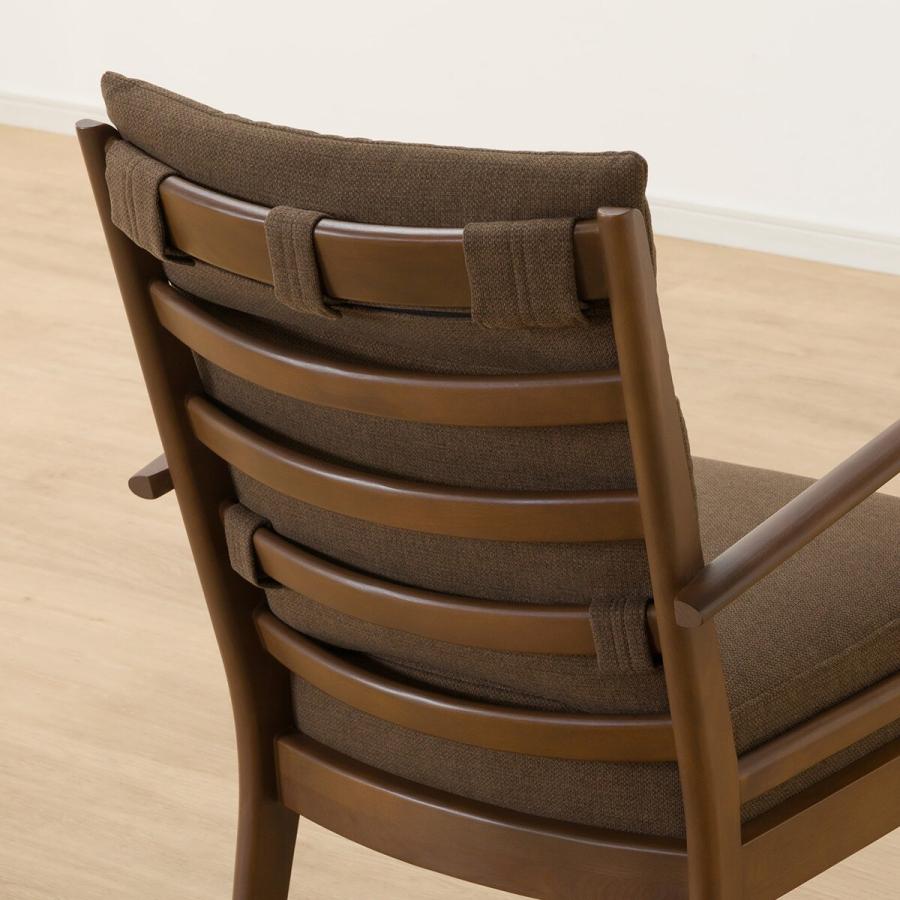 ダイニングチェア(Nコレクション C-27肘付き MBR/AQ-BR) ニトリ 期間限定価格：1/6まで : 2110100001383 : ニトリ Yahoo!店 - 通販 - Yahoo ...