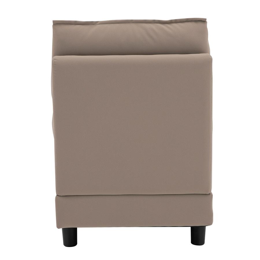 ニトリ 布張りアームレスソファ(FR03 BR) : ニトリ Yahoo!店 - 通販 - Yahoo!ショッピング