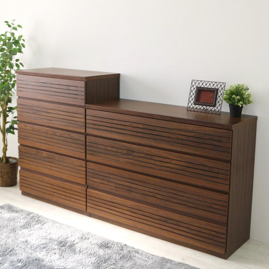 ニトリ 天然木工芸突板ローチェスト 深引（120 WAL） : ニトリ Yahoo!店 - 通販 - Yahoo!ショッピング