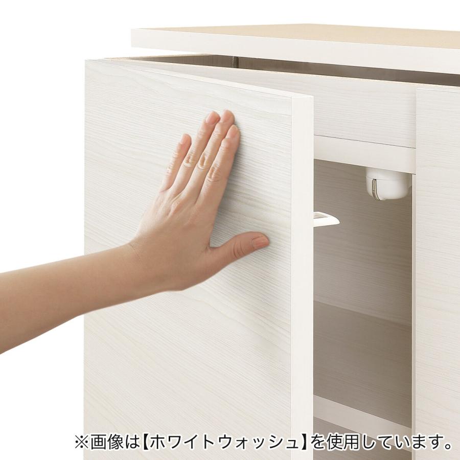 ニトリ [高さ1cm単位で選べる] ベンチ付きラック専用上置き 幅80.5cm用 (高さ39cm 木目MBR) : ニトリ Yahoo!店 - 通販 - Yahoo!ショッピング