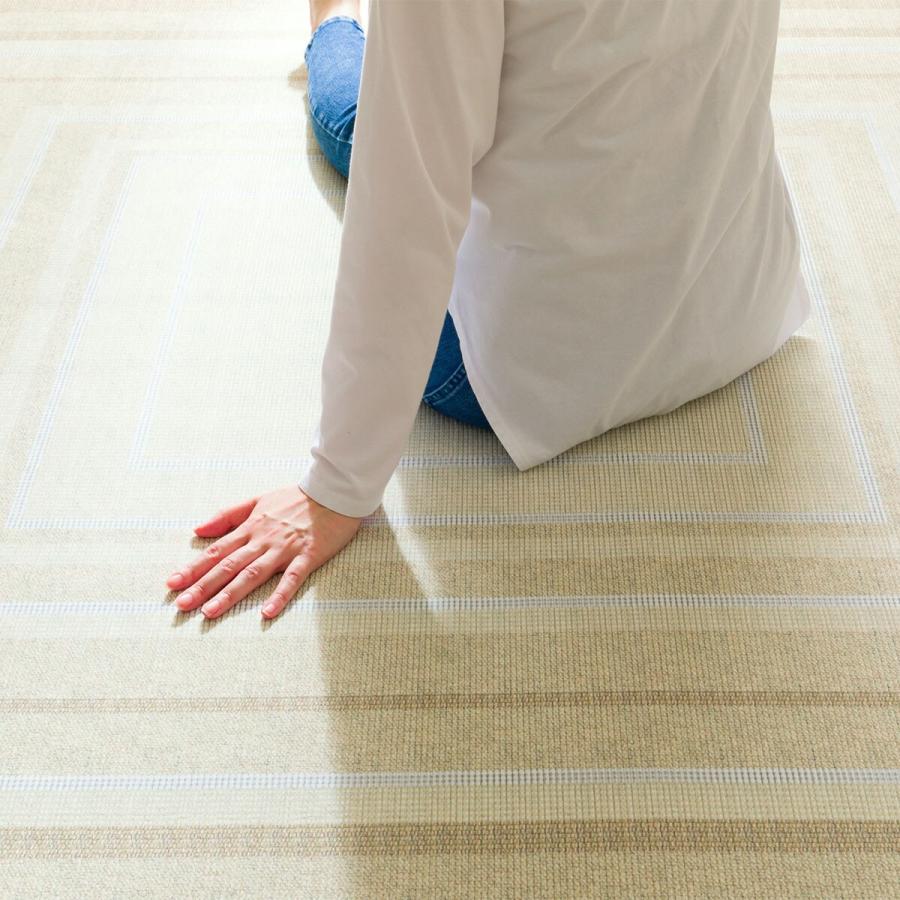 ニトリ デジタルプリントラグ(Ju 185X185 BE PR01) : ニトリ Yahoo!店 - 通販 - Yahoo!ショッピング