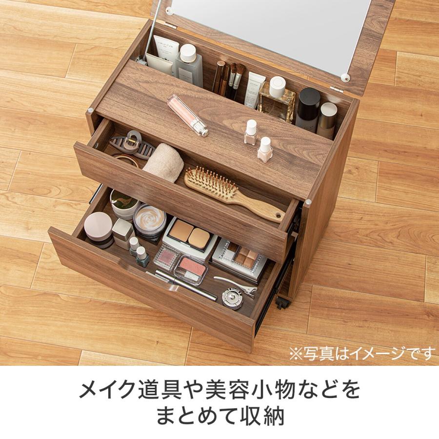 ニトリ STドレッサーテーブル (DS1 ミドルブラウン) : ニトリ Yahoo!店 - 通販 - Yahoo!ショッピング