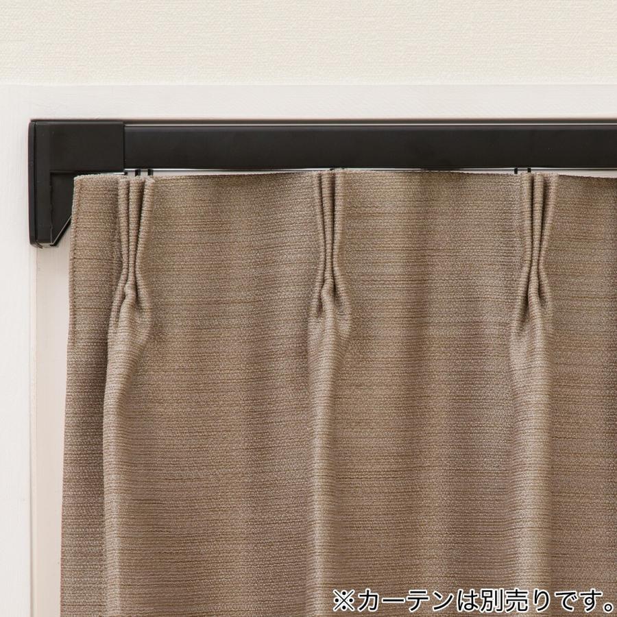 ニトリ つっぱりカーテンレール伸縮式(TR1 BK 75-110cm) : ニトリ Yahoo!店 - 通販 - Yahoo!ショッピング