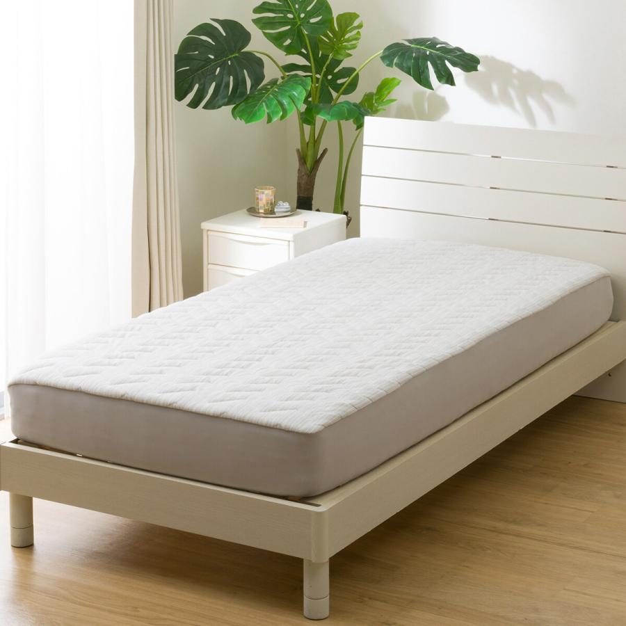 ニトリ 両面使えるBOXパッド セミダブル(NクールWSP SD GY S2503) : ニトリ Yahoo!店 - 通販 - Yahoo!ショッピング