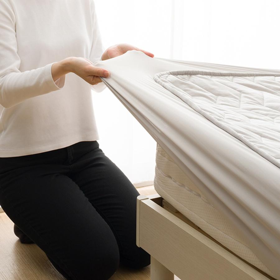 ニトリ 両面使えるBOXパッド セミダブル(NクールWSP SD GY S2503) : ニトリ Yahoo!店 - 通販 - Yahoo!ショッピング