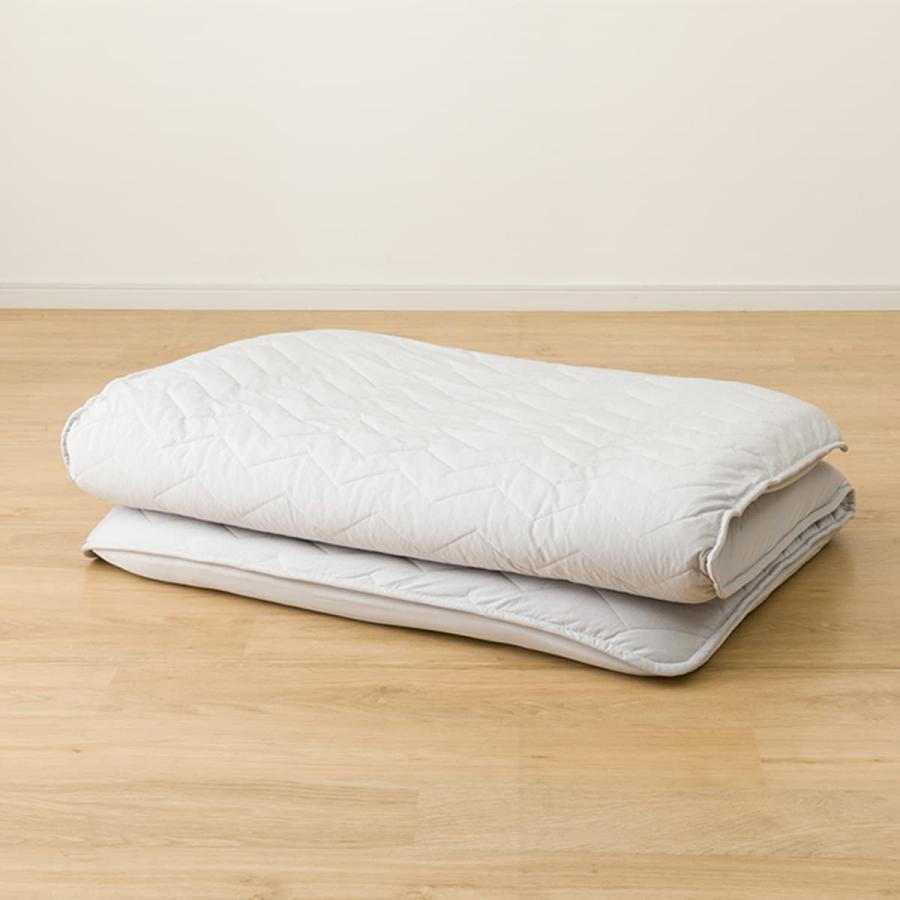 ニトリ 両面使えるBOXパッド ダブル(NクールWSP D GY S2503) : ニトリ Yahoo!店 - 通販 - Yahoo!ショッピング