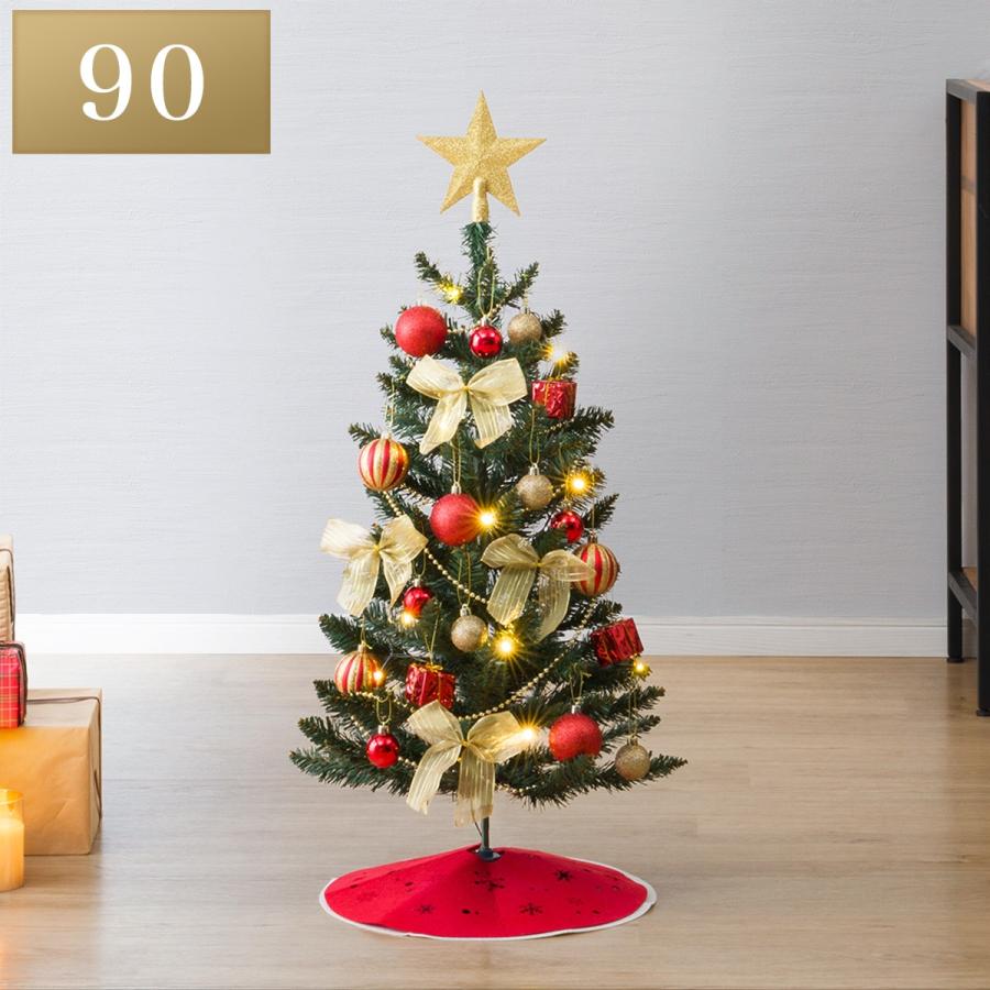 デコレーションツリー LED・オーナメントセット(90cm n4BF) ニトリ : 2117300013406 : ニトリ Yahoo!店 - 通販 - Yahoo!ショッピング