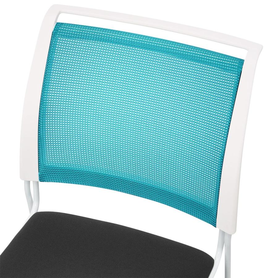 ミーティングチェア(HT-3136-1 WH/TBL) ニトリ : 2118400019237 : ニトリ Yahoo!店 - 通販 - Yahoo!ショッピング