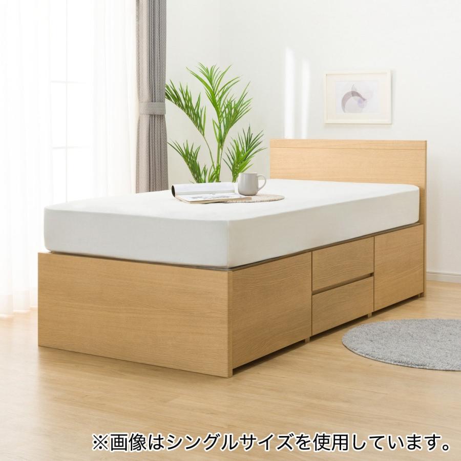 ニトリ ベッド すのこセミダブルベッドフレーム (N-ジオF LBR ニトリ ベッド すのこセミダブルベッドフレーム (N-ジオF LBR