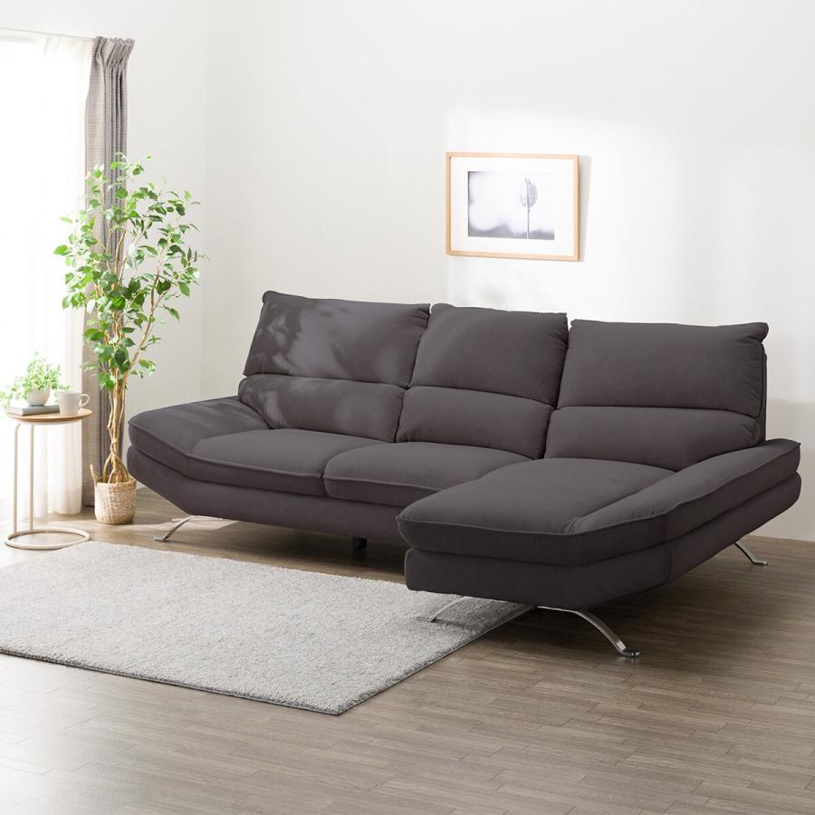 ニトリ（NITORI） 布張りカウチソファ(FR03 LC DGY) : ニトリ Yahoo!店 - 通販 - Yahoo!ショッピング