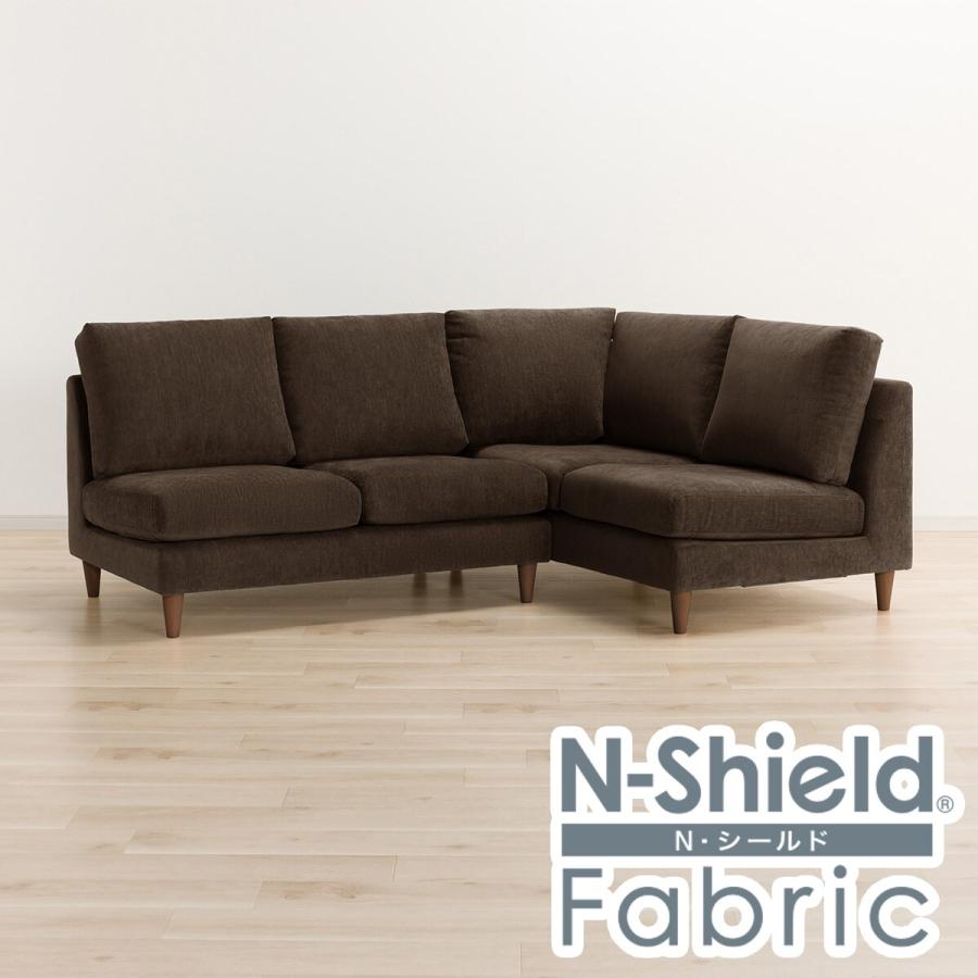 ニトリ キズ・汚れに強い 布張り左コーナーソファ(CS03 Nシールド DBR/MBR) : ニトリ Yahoo!店 - 通販 - Yahoo!ショッピング