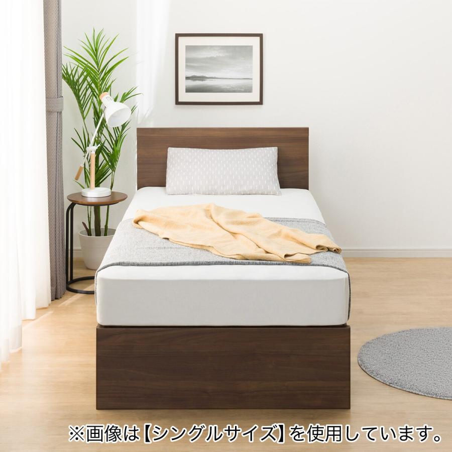 ニトリ ダブル 収納付きベッドフレーム(NS-001 深型/床板 MBR ニトリ ダブル 収納付きベッドフレーム(NS-001 深型/床板 MBR