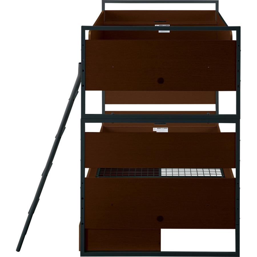 ニトリ 2段ベッド(デニッシュ BC01 MBR/BK) : ニトリ Yahoo!店 - 通販 - Yahoo!ショッピング
