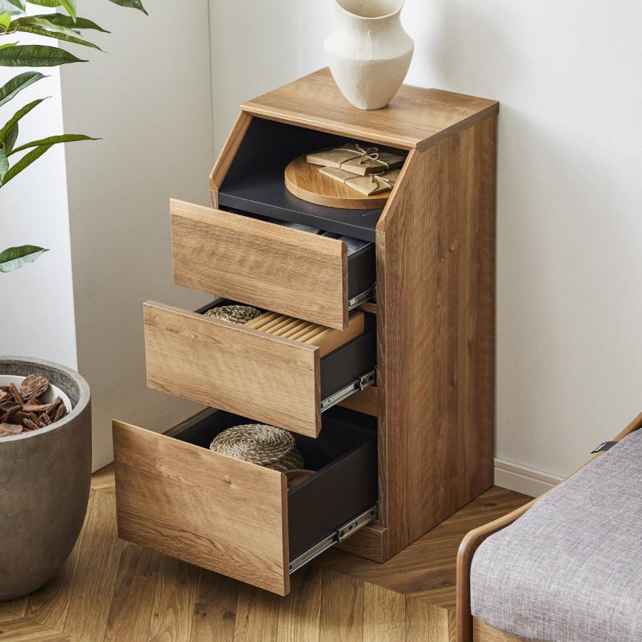 ニトリ カウンター下にも収まるサイドボード (引き出しタイプ 幅40cm VNA) : ニトリ Yahoo!店 - 通販 - Yahoo!ショッピング