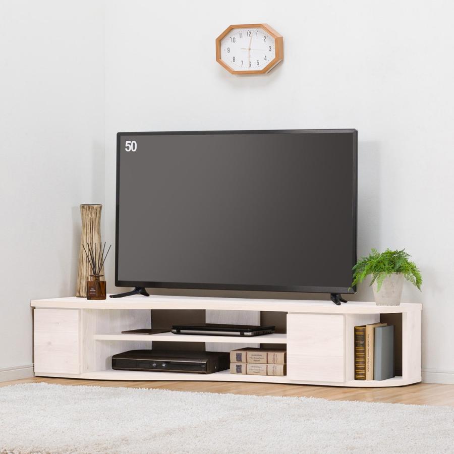 ニトリ コーナー有効活用 流線形テレビボード(左寄せタイプ ニトリ コーナー有効活用 流線形テレビボード(左寄せタイプ