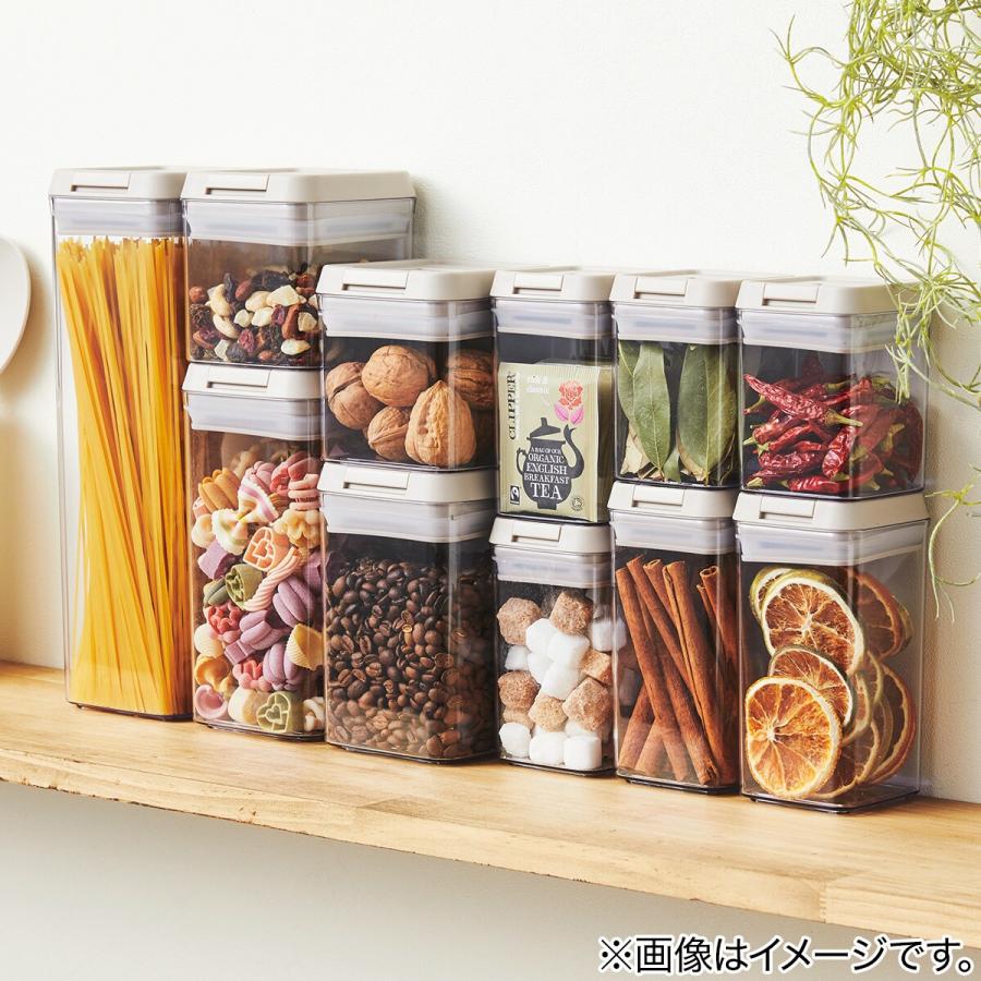 ワンタッチレバーキャニスター(Mサイズ 1200mL MO DL2) デコホーム ニトリ : ニトリ Yahoo!店 - 通販 - Yahoo!ショッピング