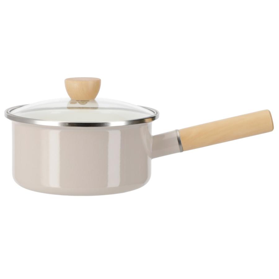 ニトリ IH・ガス火 ホーロー片手鍋(18cm MO MR01) デコホーム : ニトリ Yahoo!店 - 通販 - Yahoo!ショッピング