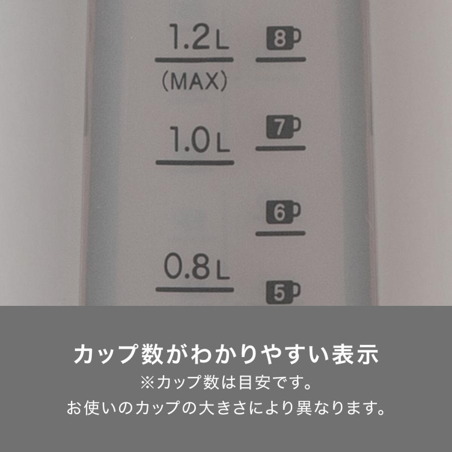 電気ケトル(1.2L HV2S01 MO) デコホーム ニトリ :5897804:ニトリ Yahoo!店 - 通販 - Yahoo!ショッピング
