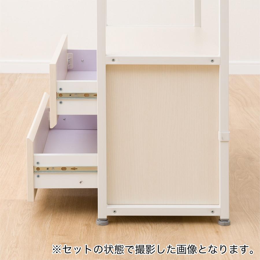 追加引出しユニット(RB006 56 WW) 本棚 スチールラック スチールシェルフ ニトリ :6021204:ニトリ Yahoo!店 - 通販 - Yahoo!ショッピング