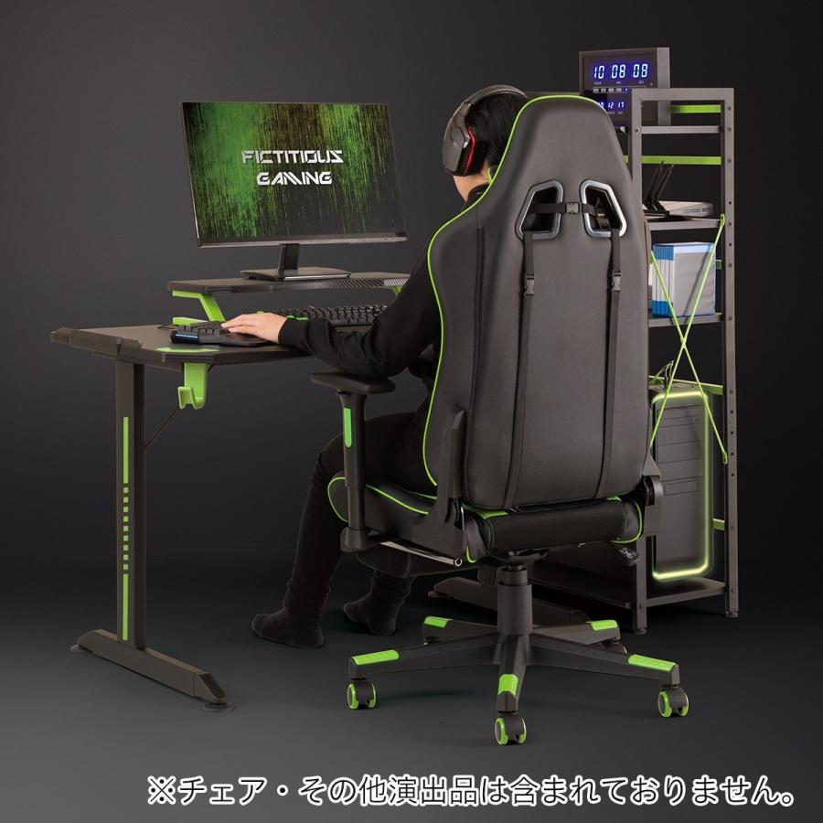 幅118cm ゲーミングデスク (GM001 118BK/GR) ニトリ 『玄関先迄納品』 『1年保証』 :6201902:ニトリ Yahoo ...